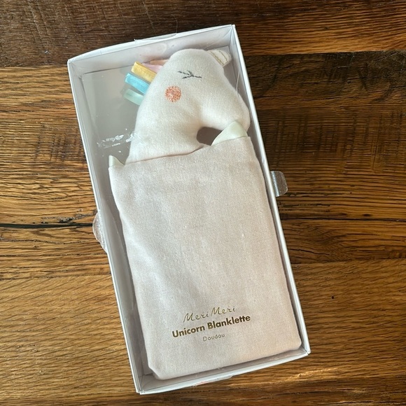 Meri Meri | Toys | Nib Meri Meri Unicorn Blankette Lovey | Poshmark